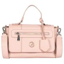 Schultertasche GATTINONI "Denise Soft Flap Bag Damen", Damen, Gr. B/H/T: 17cm onesize, peach, PVC, Polyurethan, Taschen Schultertasche, Schultertasche Damen, Abendtasche, Fashion, Lifestyle, Sale