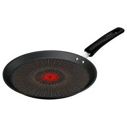 Cr&ecirc;pepfanne Tefal "Experience", schwarz, B:26,4cm H:8,2cm L:43,4cm &Oslash;:25cm, Pfannen, FusionCore Antihaftversiegelung, Induktion, Temperaturanzeiger