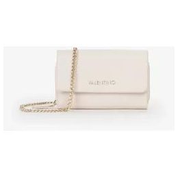 Geldb&ouml;rse Valentino BAGS "ZERO RE", Damen, ecru, Lederimitat, Basic, Kleinlederwaren, Handtasche Damen Tasche Damen Schultertasche Kettentasche