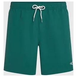 O`Neill Badeshorts O'NEILL "O'NEILL VERT 16'' SWIMSHORTS", Herren, Gr. XXL, N-Gr, botanical heat, Obermaterial: 100% Polyamid, Badehosen Badeshorts, mit seitlichen Eingrifftaschen und Ges&auml;&szlig;tasche, mit elastischem Bund