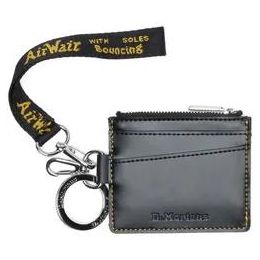 Kartenetui Dr. Martens "Card Holder", Damen, schwarz, Leder, Kleinlederwaren, Unisex Minigeldbeutel, Kartenetui mit Logoschriftzug