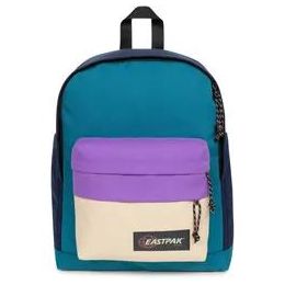 Freizeitrucksack Eastpak "KITTERY PAK'R Vintage Block", Gr. B/H/T: 32cm x 42cm x 18cm, bunt, Polyester, Rucks&auml;cke Freizeitrucksack, Unisex Schulrucksack, Cityrucksack mit Logo-Aufn&auml;her