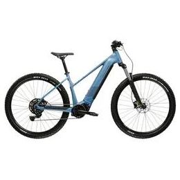 E-Bike KROSS "Damen Influx Hybrid 1.0 20Ah/720Wh 29 Zoll blau 9 G&auml;nge 2026" Gr. 46, blau, schwarz, Elektrofahrr&auml;der, 46cm, 29 Zoll (73,66cm)
