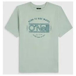 O`Neill T-Shirt O'NEILL "O'NEILL MUIR T-SHIRT", Jungen, Gr. 164 (158), marble arch, Obermaterial: 100% Baumwolle, Shirts T-Shirt, f&uuml;r Kinder, normale Passform, aus atmungsaktiver Baumwolle