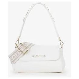 Umh&auml;ngetasche Valentino BAGS "DEA RE", Damen, Gr. B/H/T: 25cm x 13,5cm x 8cm, bianco, Lederimitat, Taschen Umh&auml;ngetasche, Damen Handtasche, Schultertasche mit Nieten am Tragegriff