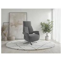 Sit & More TV-Sessel SIT & MORE "TV Lazy", anthrazit, B:75cm H:115cm T:85cm, 100% Polyester, Sessel, zur Auswahl mit Herz-Waage-Position