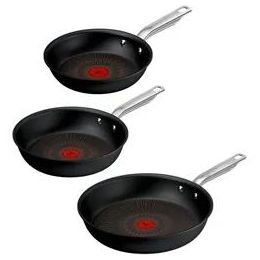 Pfannen-Set Tefal "Experience", schwarz, Pfannen, FusionCore Antihaftversiegelung, Induktion, Temperaturanzeiger