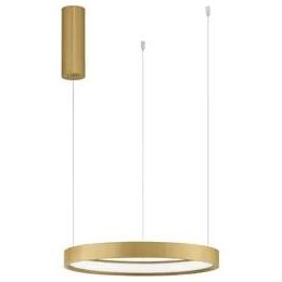 NOVA LUCE LED-H&auml;ngeleuchte "PERRINE", gold, 1, &Oslash; 40cm, 1 Stk., Leuchten