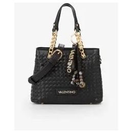 Shopper Valentino BAGS "GEA", Damen, Gr. B/H/T: 21,5cm x 16,5cm x 8,5cm, nero, Lederimitat, Taschen Shopper, Damen Handtasche, Umh&auml;ngetasche mit modischer Pr&auml;gung