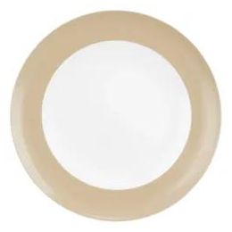 Speiseteller Seltmann Weiden "Liberty Pure Colors", dusty beige, H:3cm &Oslash;:27,3cm, Porzellan, Speiseteller, Speiseteller, gro&szlig;er Teller, Essensteller, Hauptgerichtteller