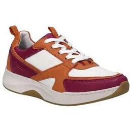 Sneaker Josef Seibel "Elli 09, magenta-multi", Herren, Gr. 41, rot (magenta, multi), Obermaterial: 100% Rindsleder Leather cow., Schuhe Sneaker