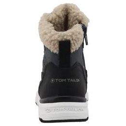 Stiefel Tom Tailor "Tom Tailor Winter Boots", Jungen, Gr. 31, schwarz, denim, unifarben, Schuhe Stiefel