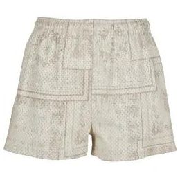 Shorts Karl Kani "Karl Kani Signature Mesh Mini Shorts", Damen, Gr. XS, US-Gr&ouml;&szlig;en, beige, 100% Polyester, normal, Hosen Shorts