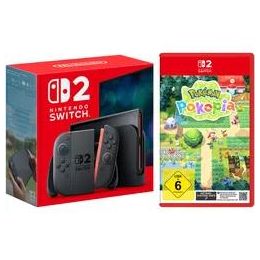 Nintendo SWITCH 2 Konsolen-Set "Switch 2 + Pok&eacute;mon Pokopia", schwarz, B:27,2cm H:16,6cm T:1,39cm, Spielekonsolen, Topseller
