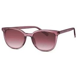 Sonnenbrille Tom Tailor "Modell 676014", Damen, lila transparent, leicht transparent, Sonnenbrillen Sonnenbrille, Form Feminin, Logoschriftzug auf B&uuml;gel, Kunststofffassung