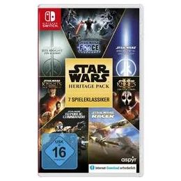 STAR WARS Spielesoftware "Star Wars Heritage Pack", transparent (ohne farbbezeichnung), Nintendo Switch, Spielesoftware, 7 Spiele (5 auf Cartridge, 2 als Download)