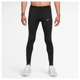 Lauftights Nike "M NK DF STRIDE TIGHT", Damen, Gr. XXL, N-Gr, schwarz, reflective silv, Obermaterial: 75% Polyester, 25% Elasthan, Hosen
