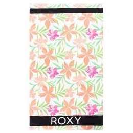 Bademantel Roxy "Pretty Towel In Full Moon", Damen, wei&szlig;, Obermaterial: 100% Walkfrottier;, Hausm&auml;ntel Bademantel