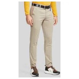 Chinos MEYER "M5 FIT", Herren, Gr. 36, L&auml;nge 34, beige, 96% Baumwolle, 4% Elasthan, unifarben, slim fit lang, Hosen, PIMA COTTON SUPER STRETCH CHINO