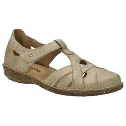 Sandale Josef Seibel "Rosalie 29, beige", Damen, Gr. 44, beige (creme), Obermaterial: 100% Rindsleder Leather cow., Schuhe Sandale