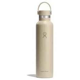 Trinkflasche Hydro Flask "24 OZ Standard Flex Cap, 710 ml", oat, H:27,4cm, Edelstahl, Trinkflaschen, Trinkflasche