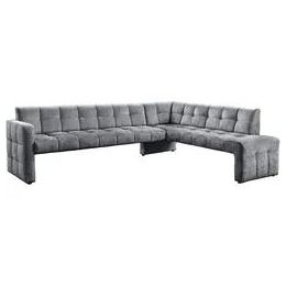 Essbank exxpo - SOFA FASHION "Barista, bequem und elegant, hohe Bodenfreiheit", anthrazit, B:265cm H:83cm T:199cm, Sitzb&auml;nke, Essbank, Eckbank Barista bequem und elegant, hochwertige Detailverarbeitung