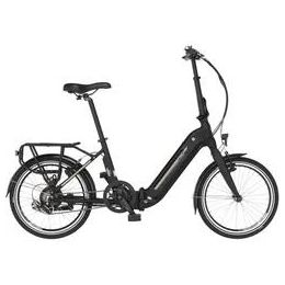 E-Bike Fischer FAHRRAD "CITA Agilo 2.0" Gr. 38, schwarz, Elektrofahrr&auml;der, 38cm