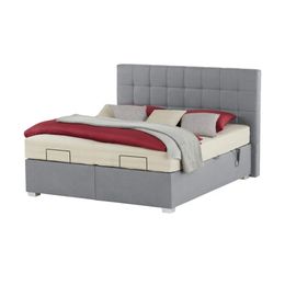 vanDoorn Motor-Boxspringbett mit Bettkasten Ohio grau Ma&szlig;e (cm): B: 192 H: 129 &raquo; H&ouml;ffner