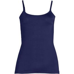 LANDS' END Tr&auml;gertop THERMASKIN, Damen,  Blau, Elasthan/Polyester-Mischung, by Lands' End