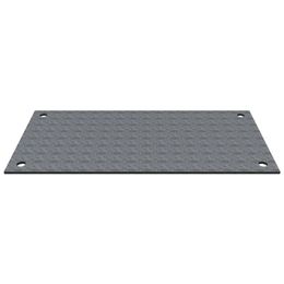 Schake &Uuml;berfahrplatten aus Stahl, Blechst&auml;rke: 30 mm - Ma&szlig;e: 1.25 x 3.00 m