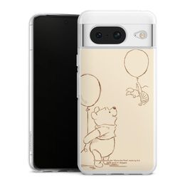 DeinDesign Google Pixel 8 Handy Silikon H&uuml;lle Case transparent Handyh&uuml;lle Disney Official Licensed Product Winnie The Pooh Silikon Case