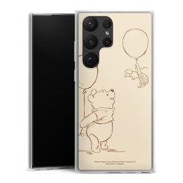 DeinDesign Galaxy S23 Ultra Handy Silikon H&uuml;lle Case transparent Handyh&uuml;lle Disney Official Licensed Product Winnie The Pooh Silikon Case