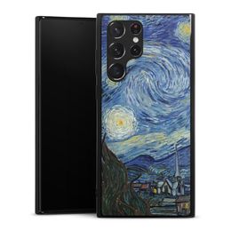 DeinDesign Galaxy S22 Ultra Handy Silikon H&uuml;lle Case schwarz Handyh&uuml;lle The Starry Night Kunst