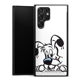 DeinDesign Galaxy S22 Ultra Handy Silikon H&uuml;lle Case schwarz Handyh&uuml;lle Idefix Official Licensed Product Comic