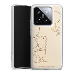 DeinDesign Xiaomi 14T Pro Handy Silikon H&uuml;lle Case transparent Handyh&uuml;lle Disney Official Licensed Product Winnie The Pooh Silikon Case