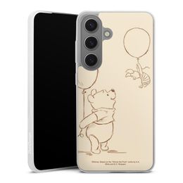 DeinDesign Galaxy S25 Handy Slim Case Silikon Handyh&uuml;lle transparent H&uuml;lle extra d&uuml;nn Disney Official Licensed Product Winnie The Pooh Silikon Slim Case