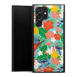DeinDesign Galaxy S22 Ultra Handy Silikon H&uuml;lle Case schwarz Handyh&uuml;lle Lilo & Stitch Movie Disney
