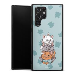 DeinDesign Galaxy S22 Ultra Handy Silikon H&uuml;lle Case schwarz Handyh&uuml;lle Disney Aristocats Cat