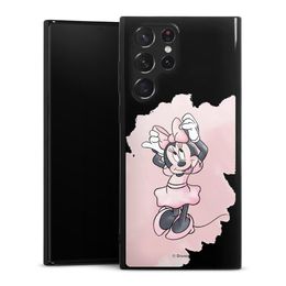 DeinDesign Galaxy S22 Ultra Handy Silikon H&uuml;lle Case schwarz Handyh&uuml;lle Motiv Ohne Hintergrund Disney