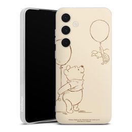 DeinDesign Galaxy S24 FE 5G Handy Silikon H&uuml;lle Case transparent Handyh&uuml;lle Disney Official Licensed Product Winnie The Pooh Silikon Case