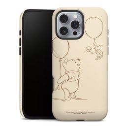 DeinDesign iPhone 16 Pro Max Handy Panzer Handyh&uuml;lle robuste Outdoor H&uuml;lle Schutzh&uuml;lle gl&auml;nzend Disney Official Licensed Product Winnie The Pooh Tough Case