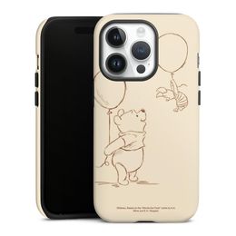 DeinDesign iPhone 14 Pro Handy Panzer Handyh&uuml;lle robuste Outdoor H&uuml;lle Schutzh&uuml;lle matt Disney Official Licensed Product Winnie The Pooh Tough Case