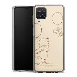 DeinDesign Galaxy A12 Handy Silikon H&uuml;lle Case transparent Handyh&uuml;lle Official Licensed Product Disney Winnie The Pooh Silikon Case