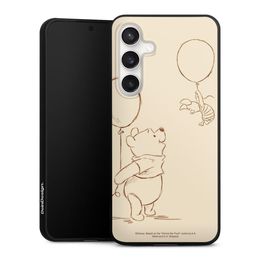 DeinDesign Galaxy S24 FE 5G Handy Premium Silikon H&uuml;lle Handyh&uuml;lle schwarz Case Disney Official Licensed Product Winnie The Pooh Silikon Premium Case