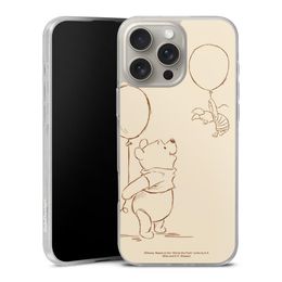 DeinDesign iPhone 16 Pro Max Handy Silikon H&uuml;lle Case transparent Handyh&uuml;lle Disney Official Licensed Product Winnie The Pooh Silikon Case