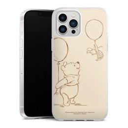DeinDesign iPhone 13 Pro Max Handy Silikon H&uuml;lle Case transparent Handyh&uuml;lle Disney Official Licensed Product Winnie The Pooh Silikon Case