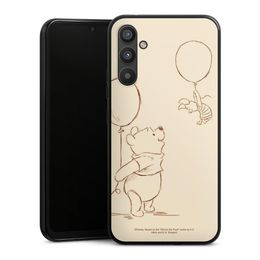 DeinDesign Galaxy A34 5G Handy Silikon H&uuml;lle Case schwarz Handyh&uuml;lle Disney Official Licensed Product Winnie The Pooh