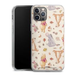 DeinDesign iPhone 12 Pro Max Handy Silikon H&uuml;lle Case transparent Handyh&uuml;lle Muster Winnie Puuh Tigger Official Licensed Product Silikon Case