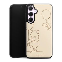 DeinDesign Galaxy A55 5G Handy Silikon H&uuml;lle Case schwarz Handyh&uuml;lle Disney Official Licensed Product Winnie The Pooh
