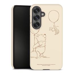 DeinDesign Galaxy S25 Handy Panzer Handyh&uuml;lle robuste Outdoor H&uuml;lle Schutzh&uuml;lle gl&auml;nzend Disney Official Licensed Product Winnie The Pooh Tough Case